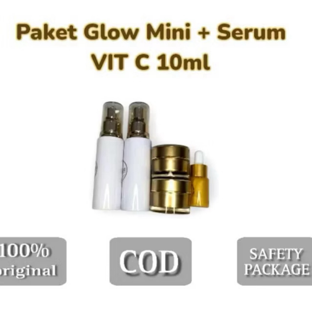Jual GLW SATU SET MINI VIT C 10 ml | Shopee Indonesia
