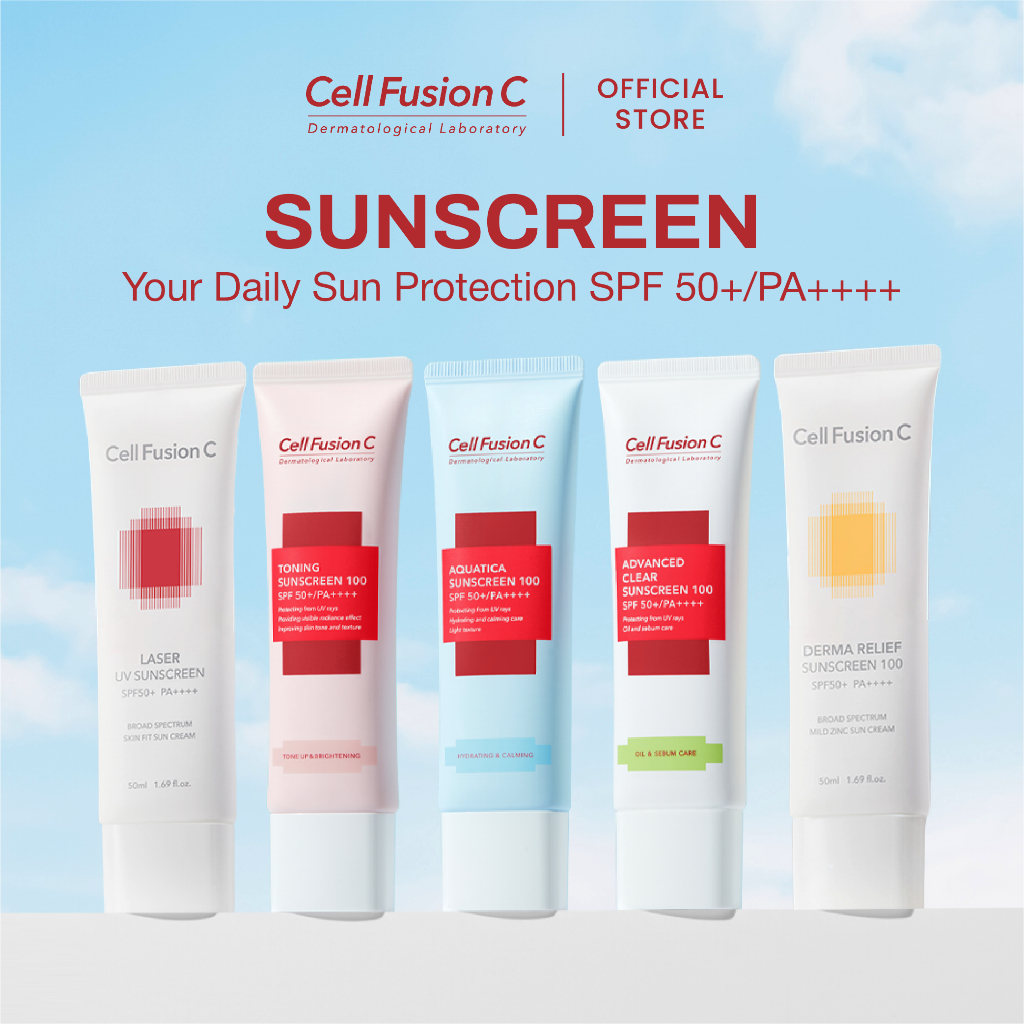 Jual CELL FUSION C - Sunscreen SPF 50+/PA++++ Laser UV, Toning ...
