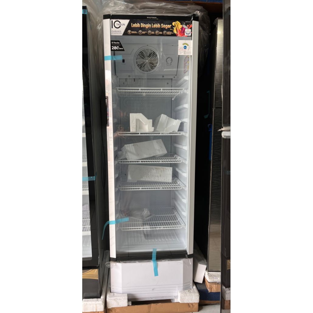 Jual showcase polytron scn 280 ( ukuran paling besar ) 5 rak | Shopee ...