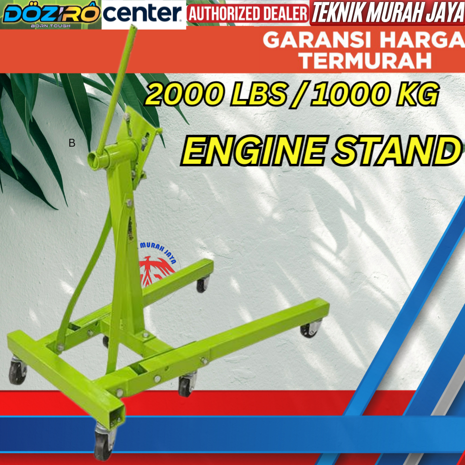 Jual DOZIRO ENGINE STAND 1000 KG 2000 LBS flip stand pembongkaran mesin ...