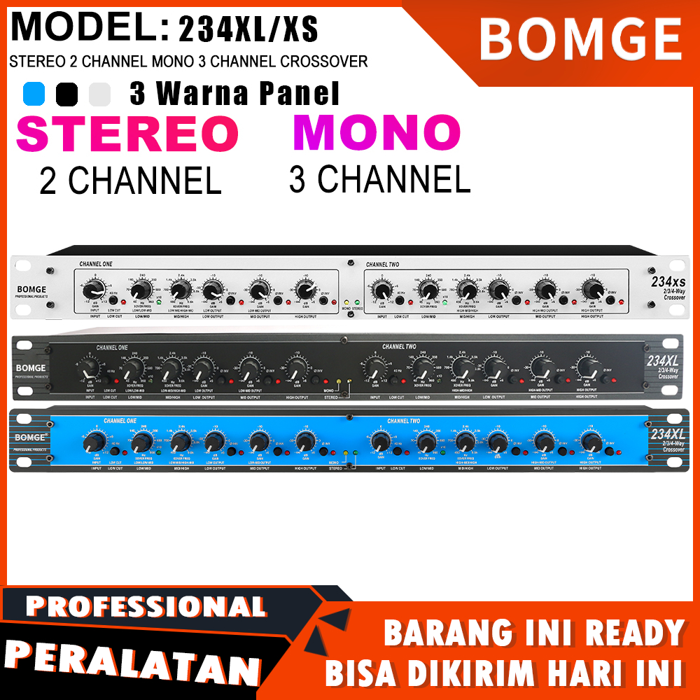 Jual BOMGE DBX 234XL crossover equalizer stereo 2-way, mono 4-way ...