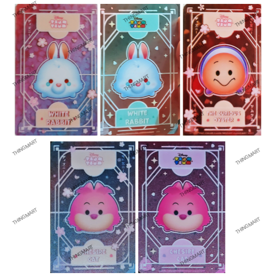 Jual Disney Original Tsum Tsum Card Collection Set Alice in Wonderland ...