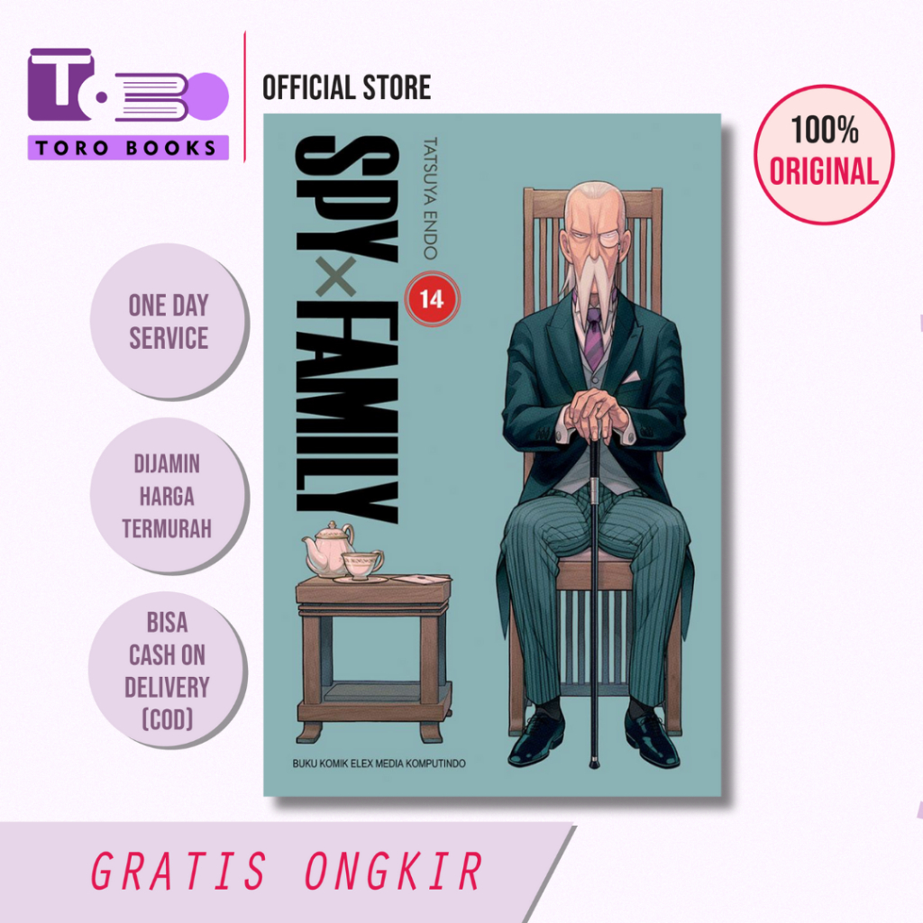 Jual KOMIK SERI : Spy x Family - Endo Tatsuya | Shopee Indonesia
