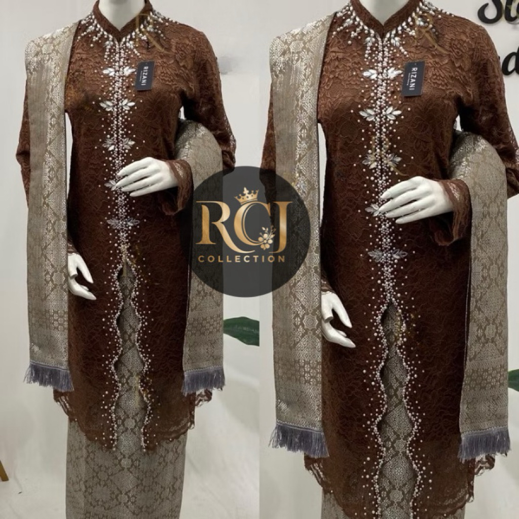 Jual Tunik Busui Full Payet Model ZigZag | Tunik Payet | Kebaya Ibu ...