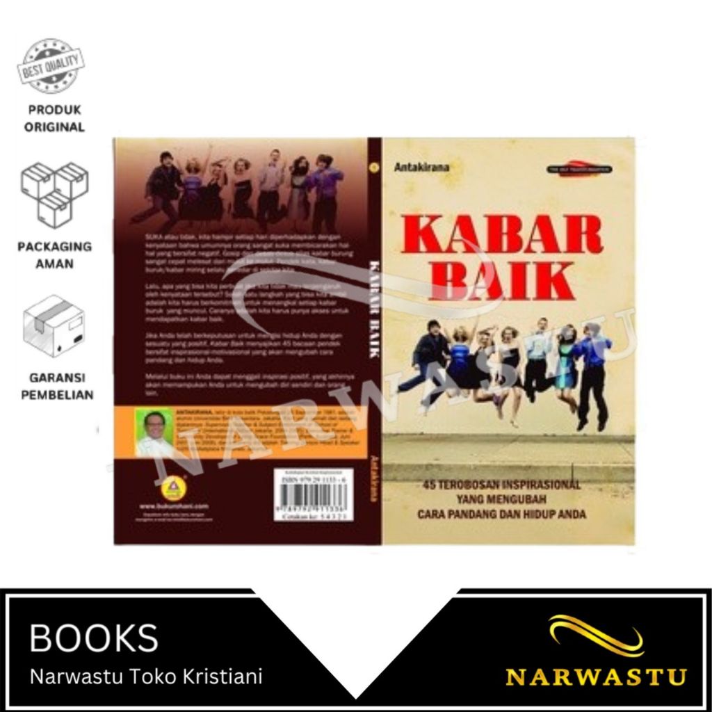 Jual Buku Kabar Baik 45 Terobosan Inspirasional Yang Mengubah Cara