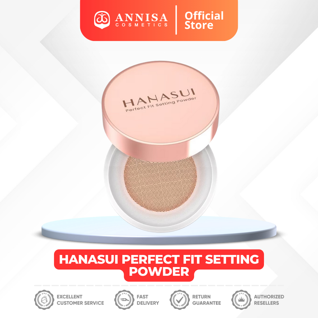 Jual Hanasui Perfect Fit Setting Powder-menciptakan efek soft focus ...