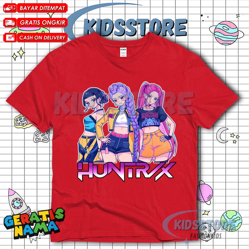 Jual (BISA COD) Kaos Anak GOLDEN KPOP DEMON HUNTERS VIRAL - Baju Anak ...