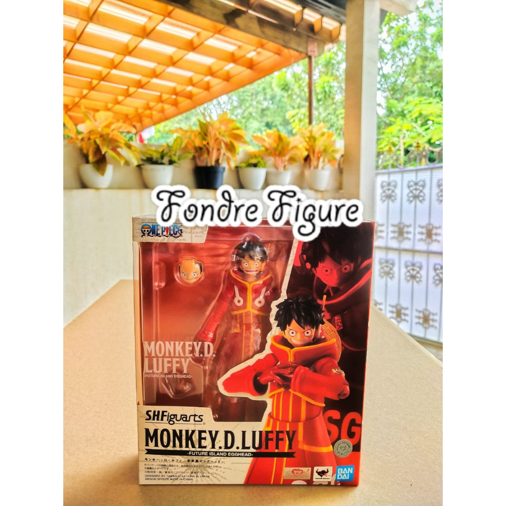 Jual ORIGINAL SHF MONKEY D LUFFY FUTURE ISLAND EGGHEAD BANDAI ACTION ...