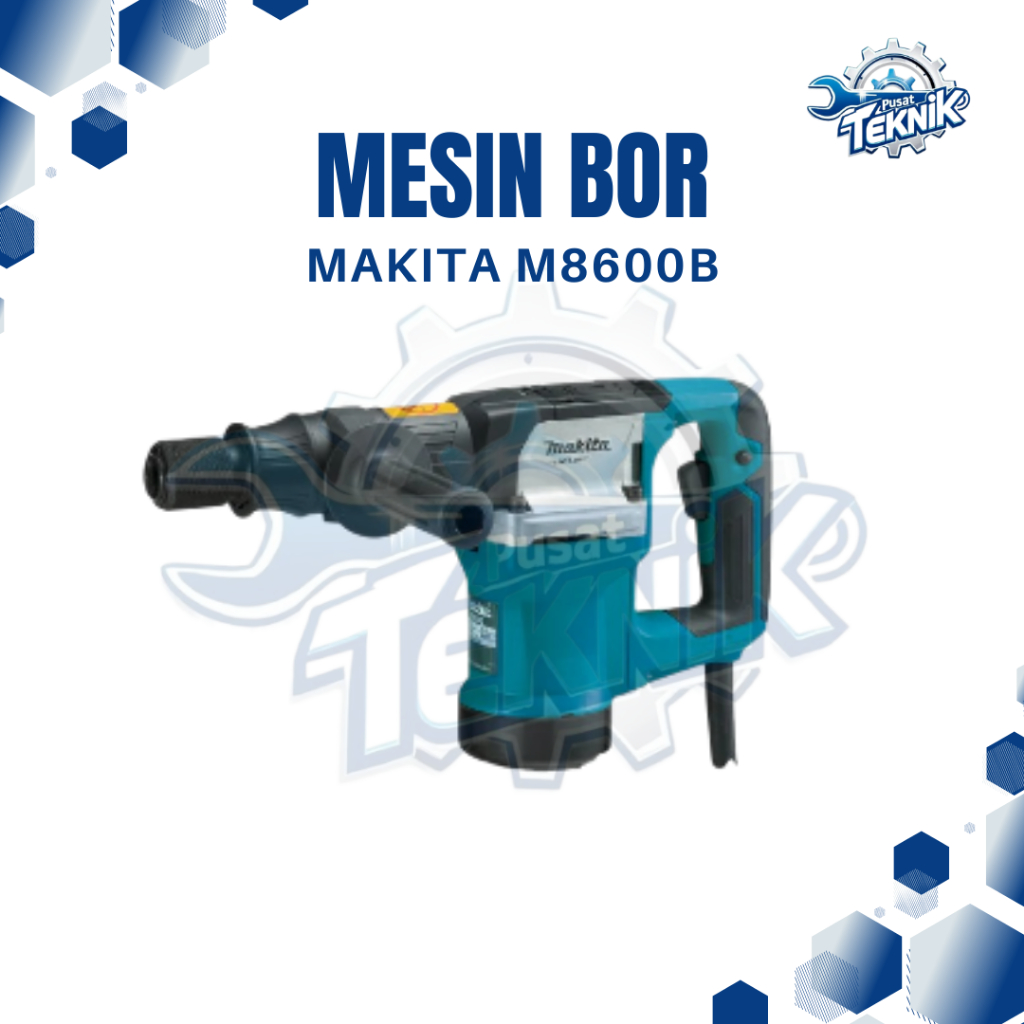 Jual MAKITA M8600 Mesin Bor Demolition Hammer Drill / Bor Bobok Beton | Shopee Indonesia