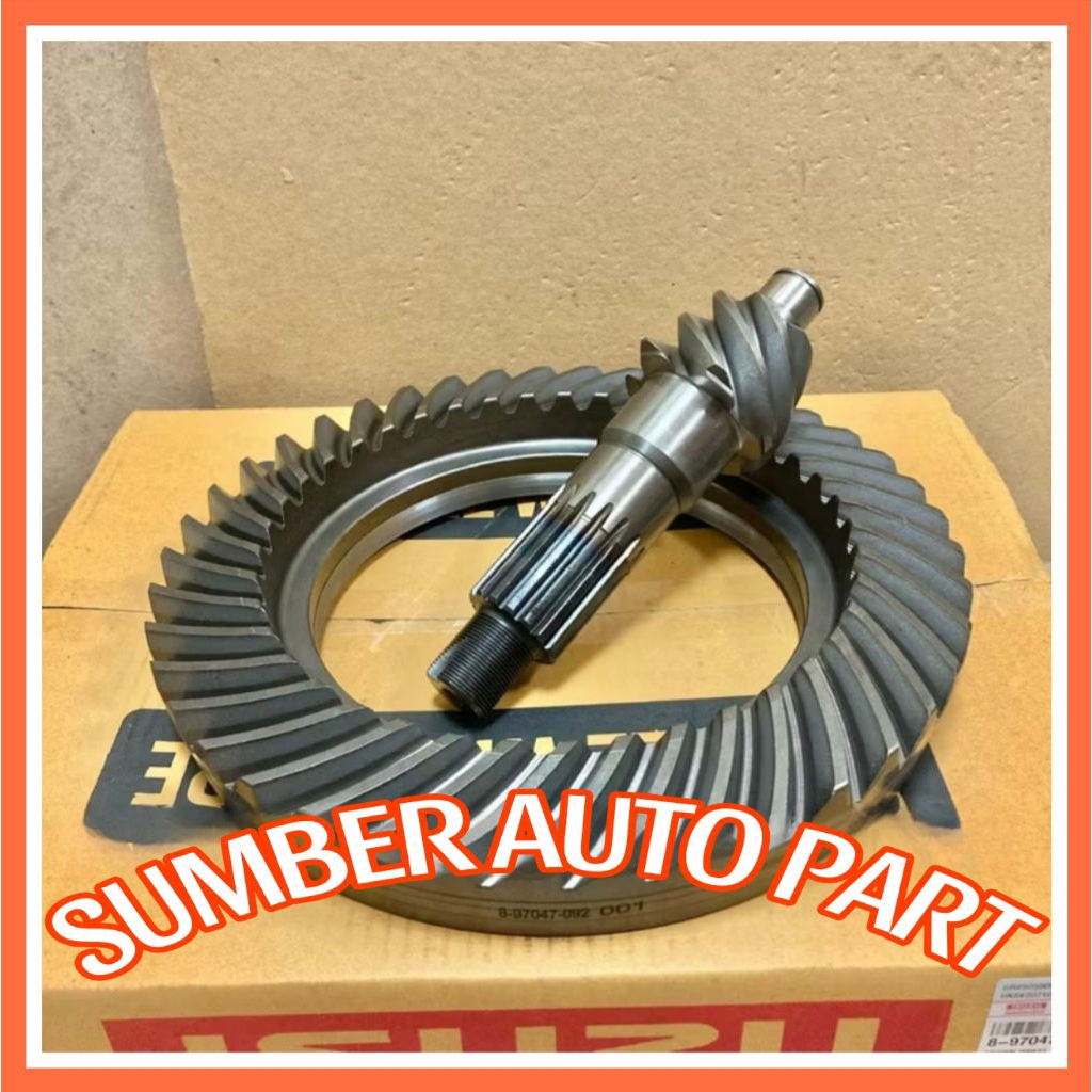 Jual (SAP) GEAR SET CROWN WHEEL PINION ISUZU ELF NKR71 6x41 NKR66 6x41 ...