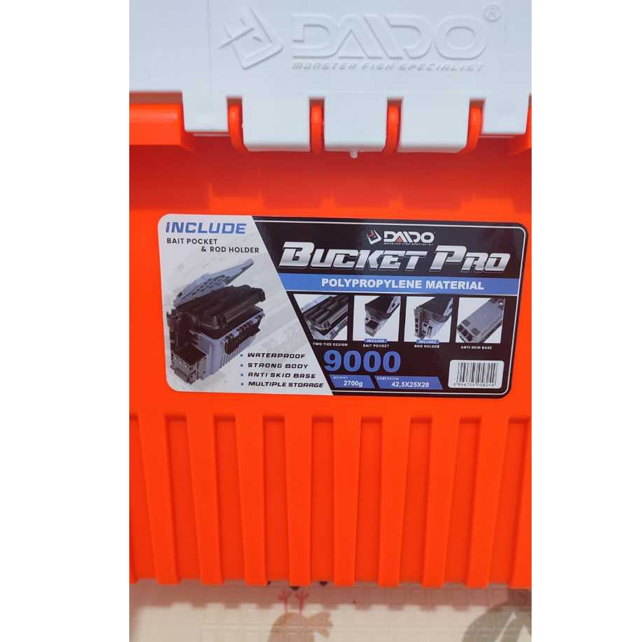 Jual Tackle Box Daido / Kotak Box Alat Pancing Daido Bucket Pro 9000 ...
