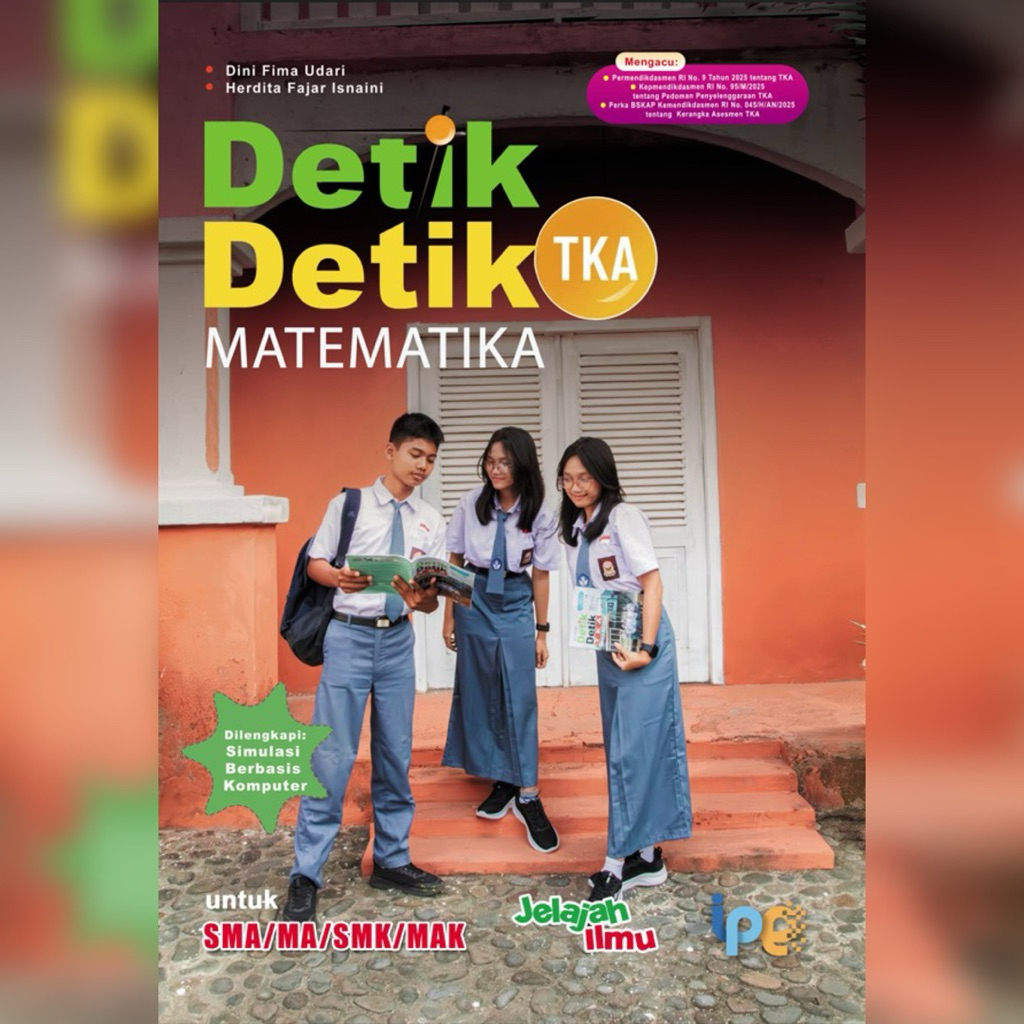 Jual BUKU DETIK - DETIK TES KEMAMPUAN AKADEMIK (TKA) MATEMATIKA TINGKAT ...