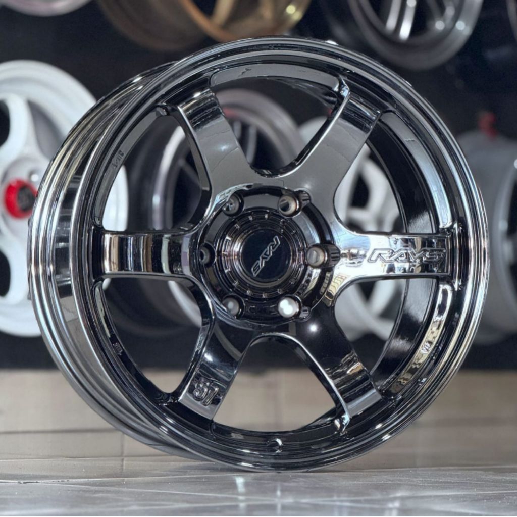 Jual velg mobil RAYS 57 FLOW FORMING R18 PCD 6X139,7 velg racing ring ...