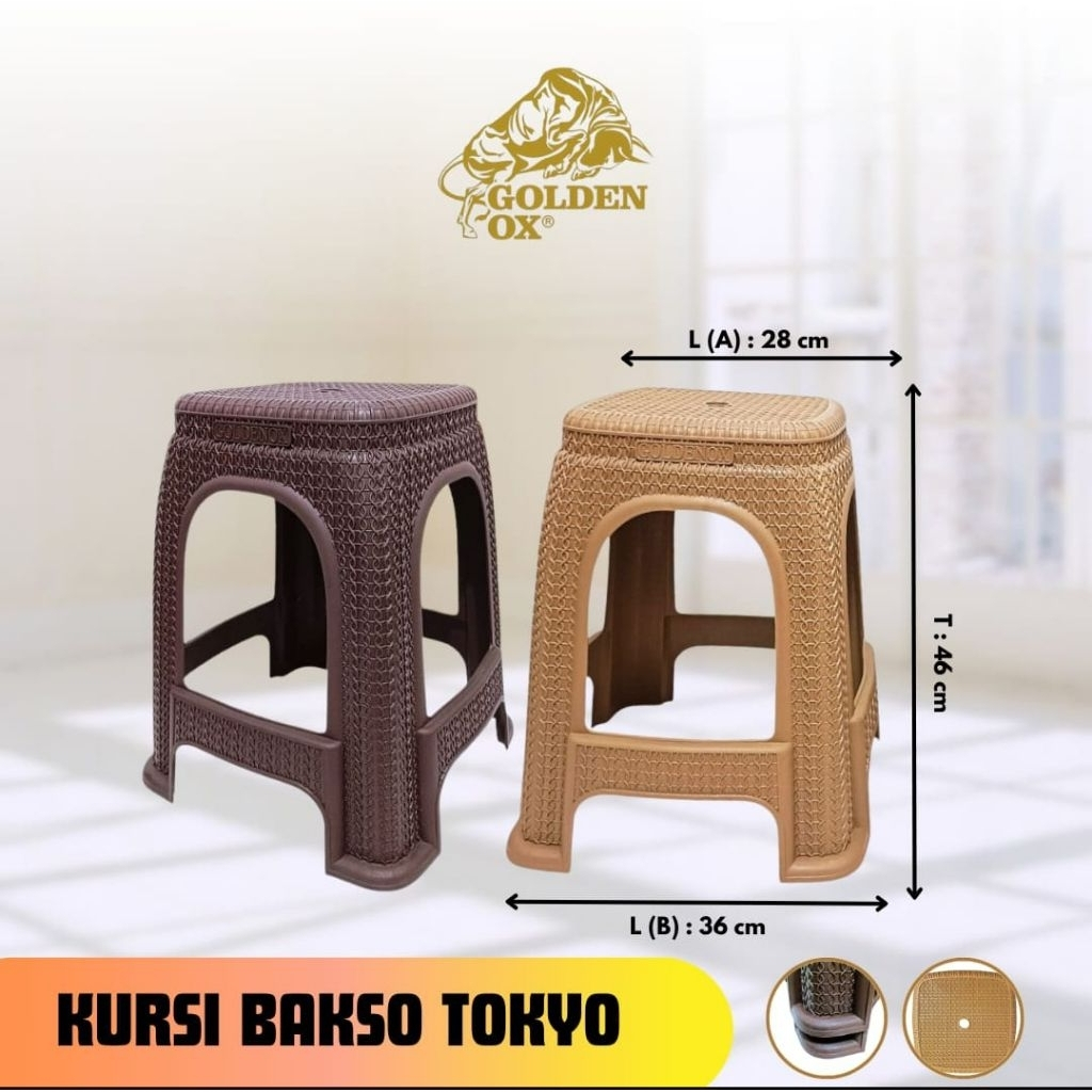 Jual KURSI ROTAN OSAKA/KURSI BAKSO TEBAL/KURSI ROTAN/BANGKU ROTAN ...