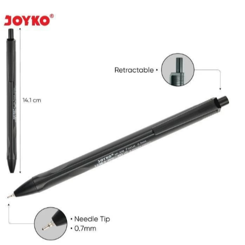Jual [ PAK ] JOYKO Ball Pen Triangular Pen / Pulpen Joyko BP-338 Focus ...