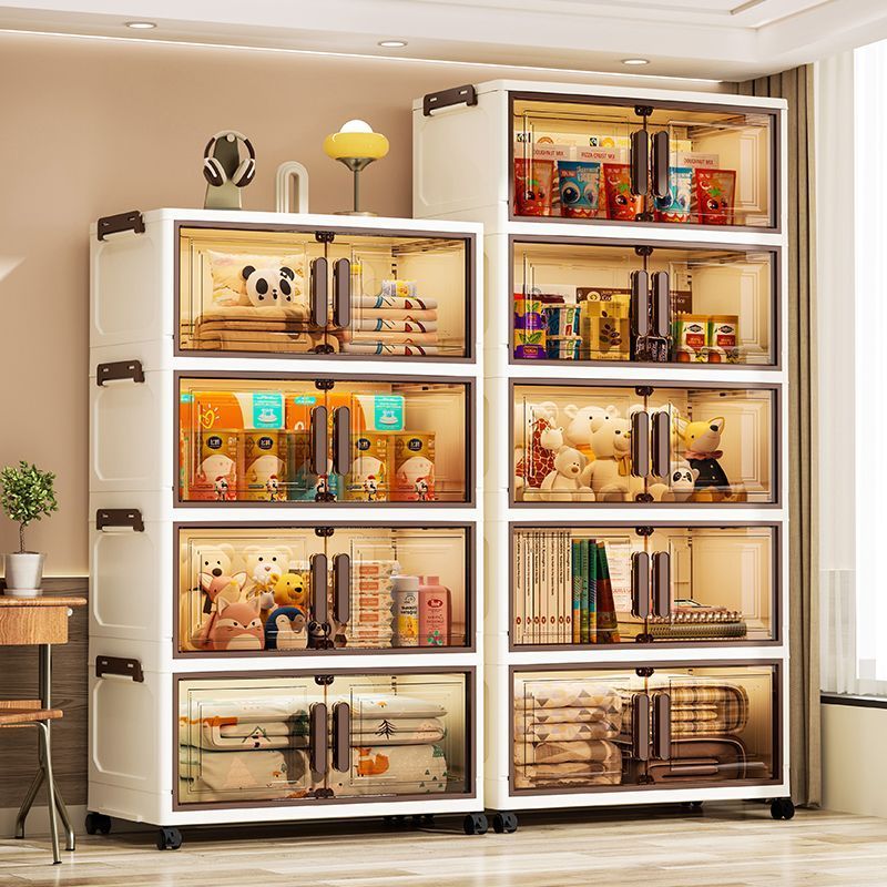 Jual Rak Penyimpanan Plastik Modular - Desain Lipat Susun Cocok Untuk ...