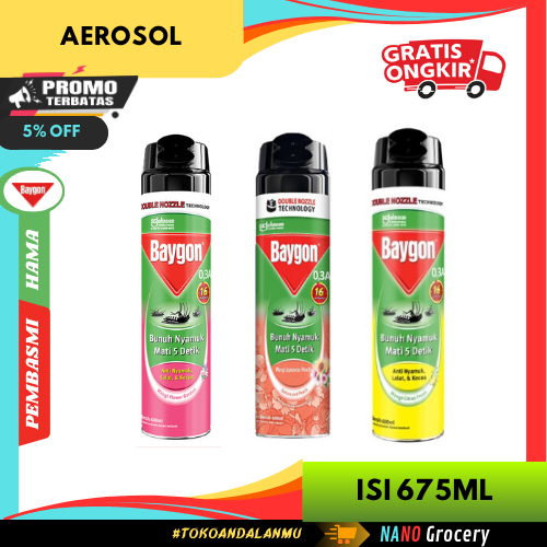 Jual Baygon 3 Variants Isi 675ml | Shopee Indonesia