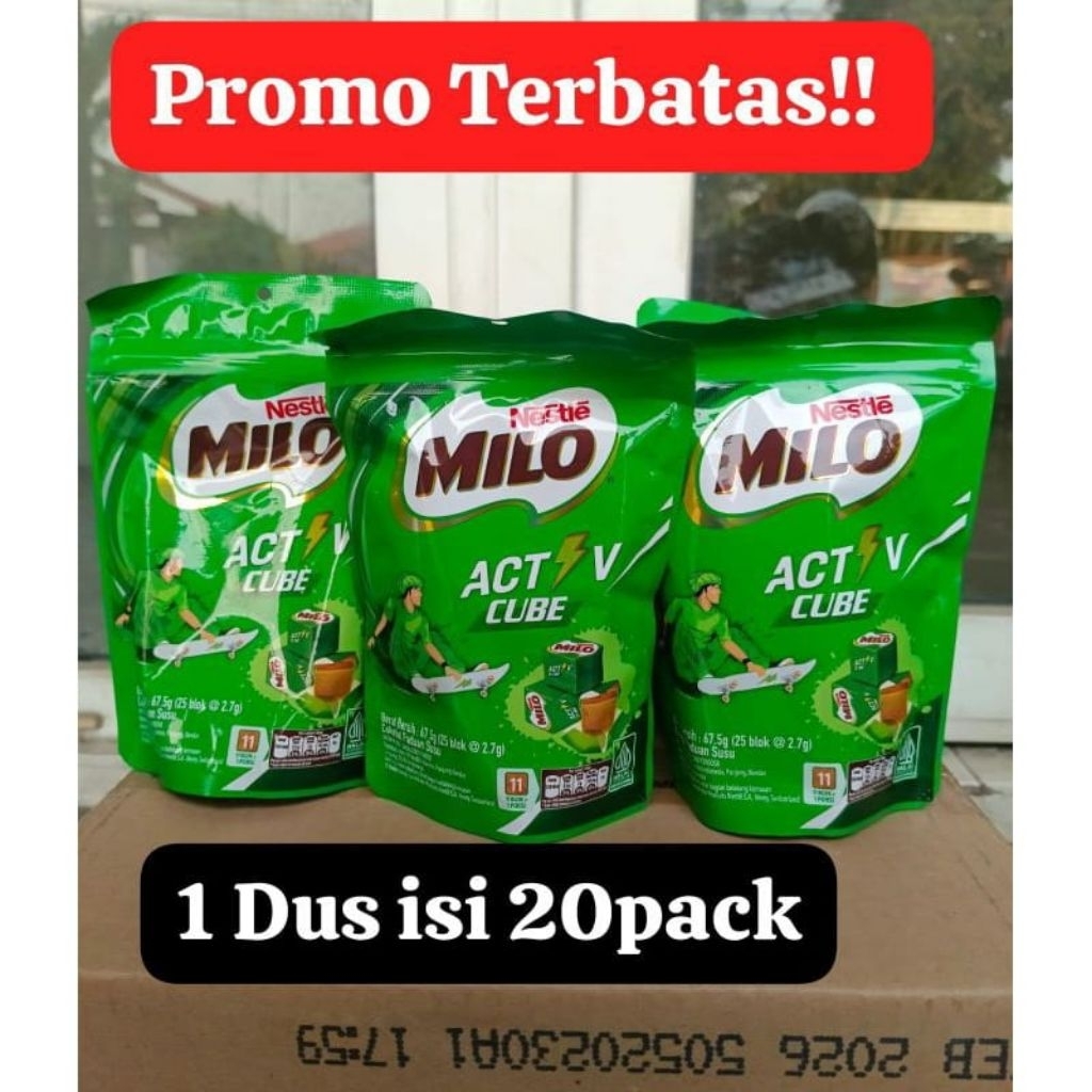 Jual Nestle Activ Cube | Milo Candy Cube | - DUS ISI 20PACK | Shopee ...