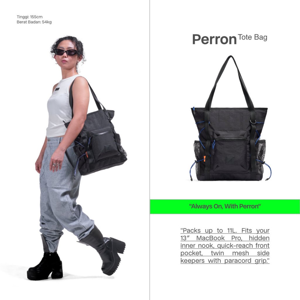 Jual SYMA. Perron Tote Bag Black | Shopee Indonesia