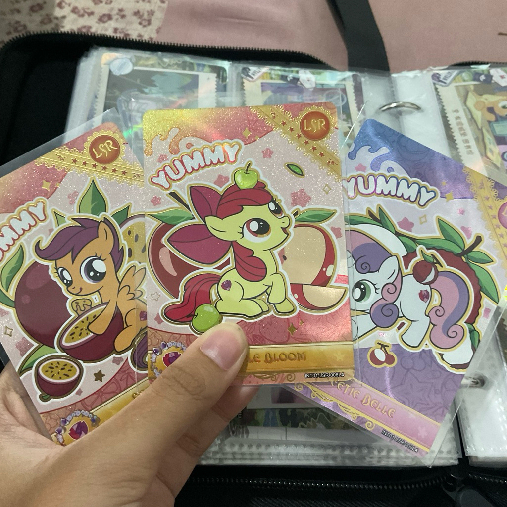 Jual Kartu My Little pony kayou, LSR MTR DLL original miniso | Shopee ...