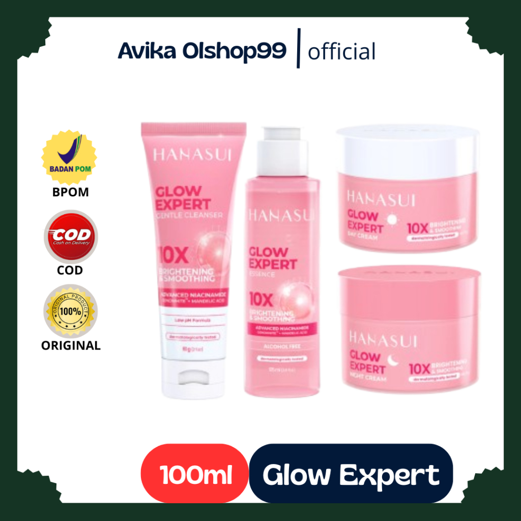 Jual Hanasui Glow Expert Series | Shopee Indonesia