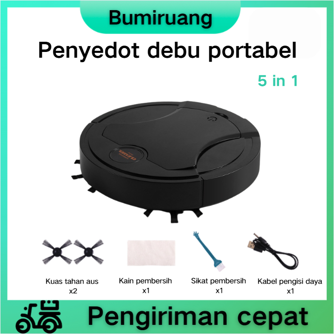 Jual BUMIRUANG Robot penyedot debu portabel Robot penyapu otomatis ...