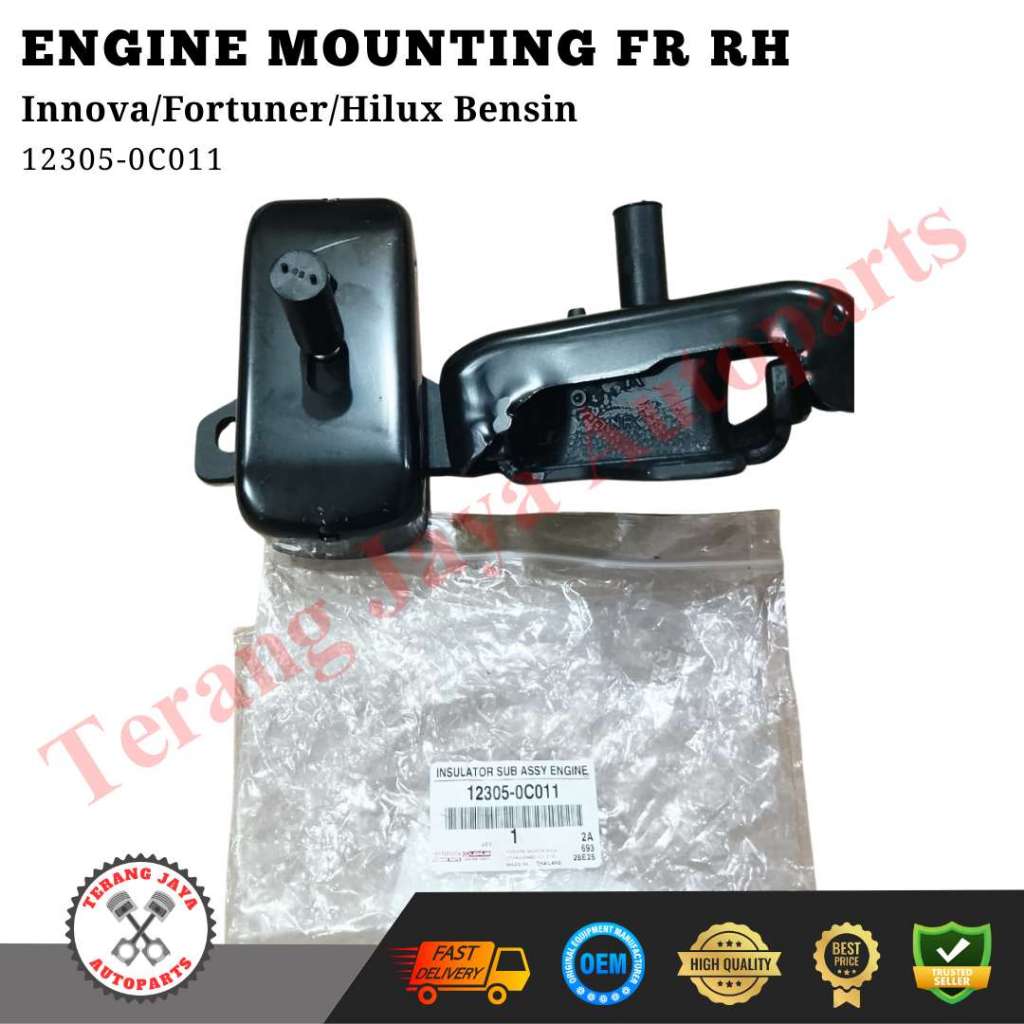 Jual Insulator Sub Assy, Engine Mounting Depan Kanan Innova/Fortuner ...