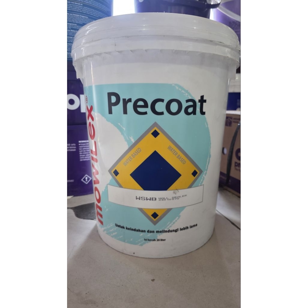 Jual MOWILEX WSWB PRECOAT WALL SEALER WATER BASED 20 LITER 20LTR CAT ...