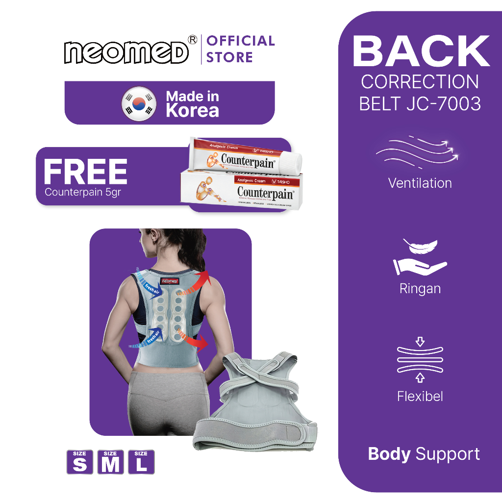 Jual NEOMED - Back Corection Penegak Punggung JC-7003 | Shopee Indonesia