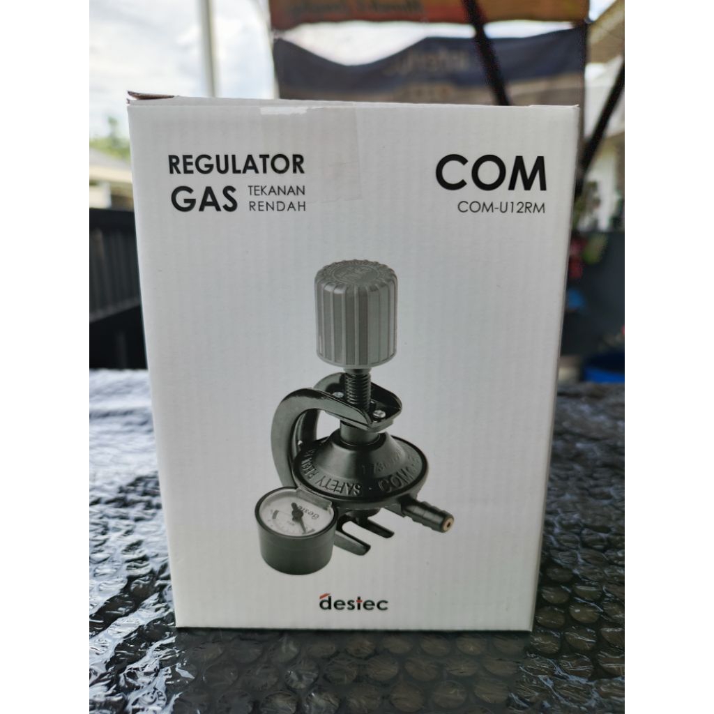 Jual Regulator Gas Destec COM-U12RM Tekanan Rendah dengan Indikator ...