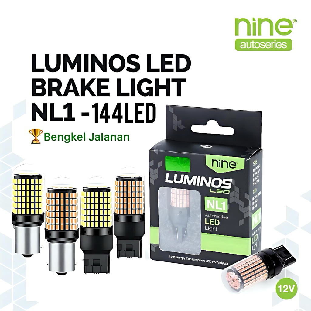Jual ORIGINAL LUMINOS LAMPU LED 144 SEIN SEN DAJAL REM MUNDUR T20 S25 BAU15S PUTAR LUMINOS SUPER ...