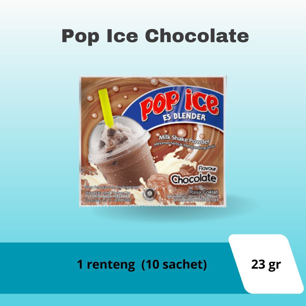 Jual Pop ice 1 renteng isi 10 sachet promo grosir 23g | Shopee Indonesia