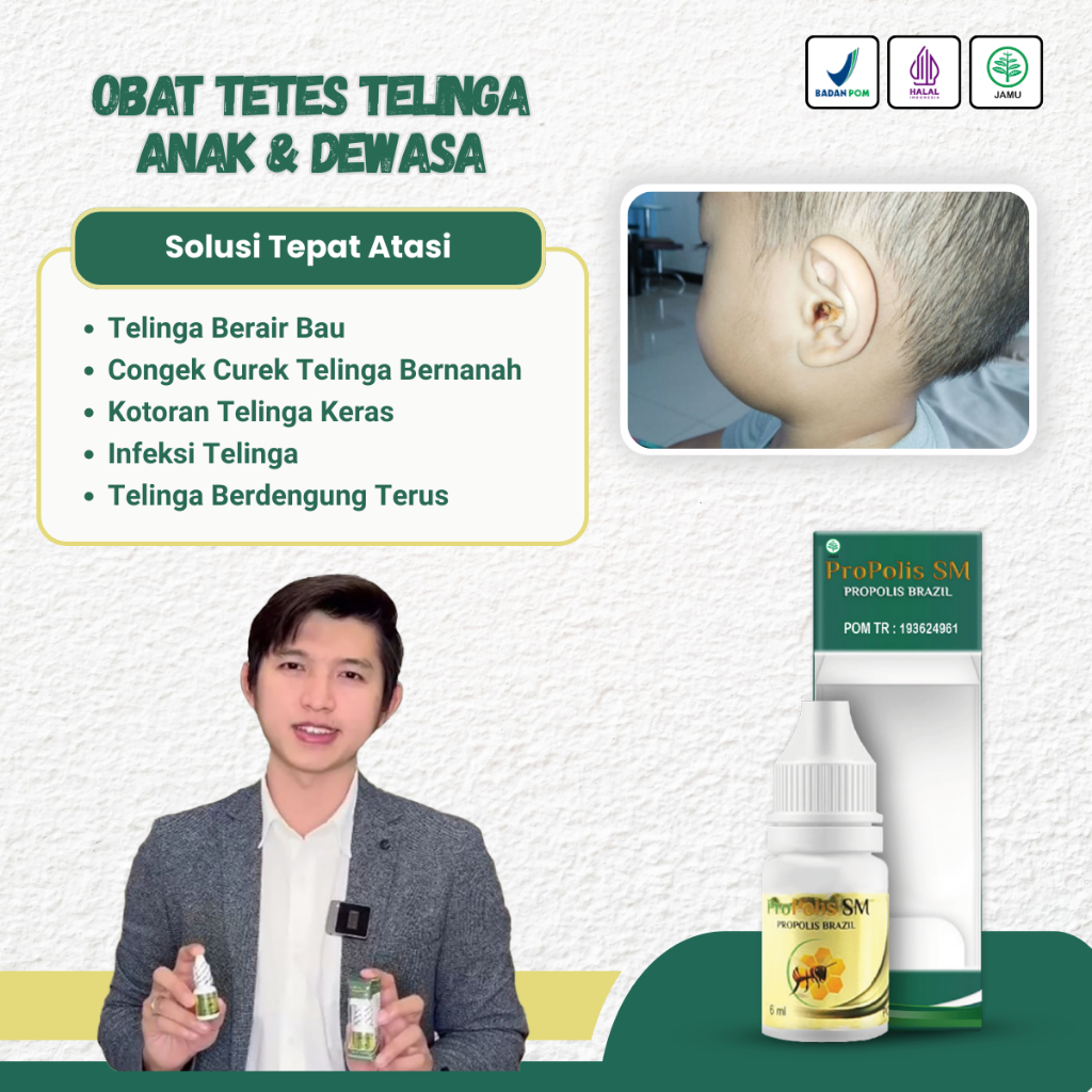 Jual Obat Tetes Telinga Anak dan Dewasa, Telinga Berair Bau Congek ...