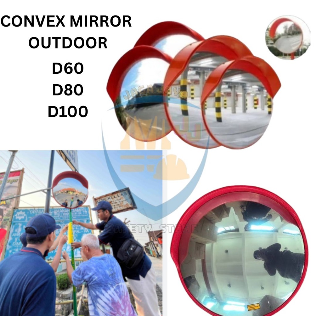Jual Convex Mirror Outdoor, Cermin Jalan Cembung, Cermin Keamanan Jalan ...