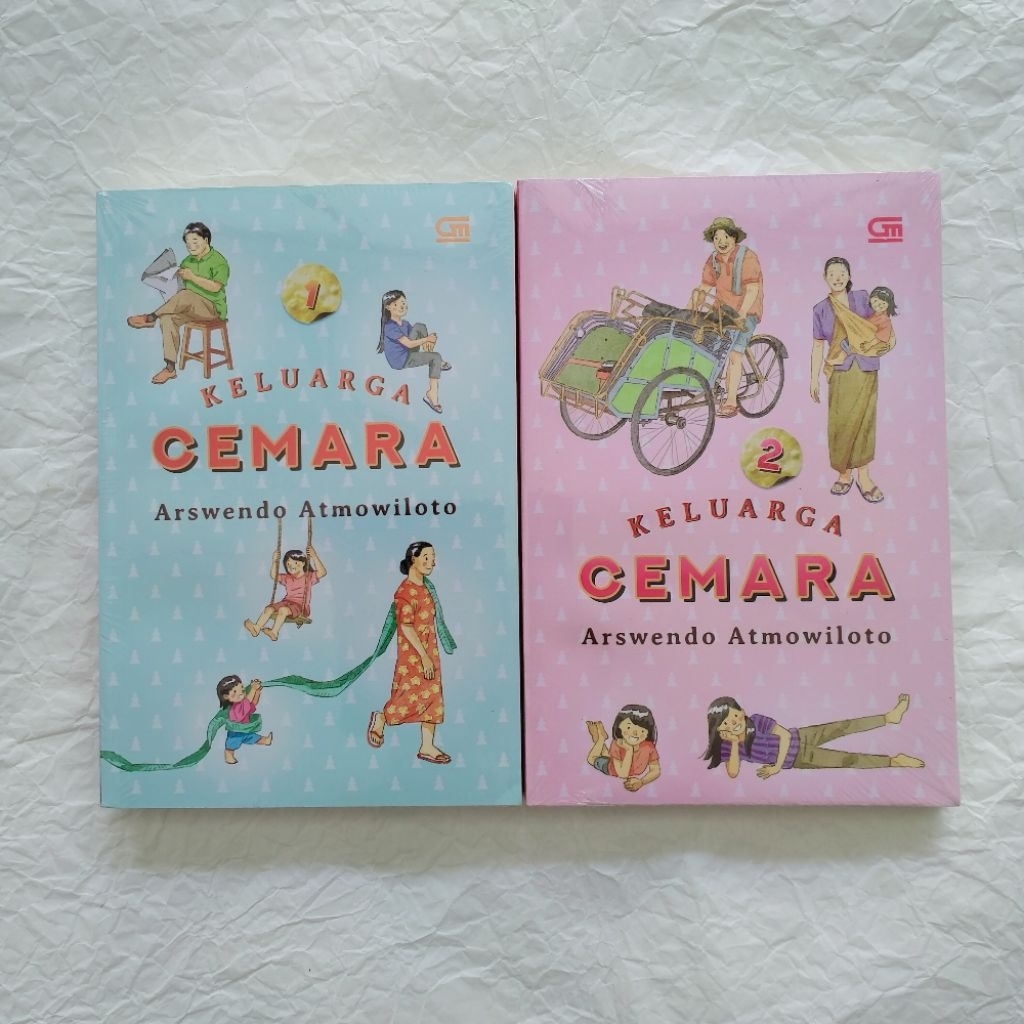 Jual Seri Keluarga cemara 1 2 novel anak indonesia arswendo | Shopee ...