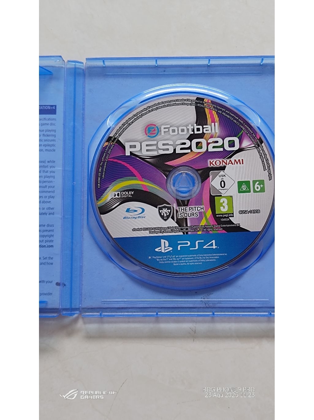 Jual Kaset BD WWE 2K23 eFootball PES 2020 Ea Sport FC 25 Game Bola PS4 ...