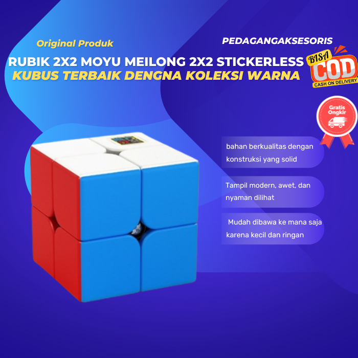 Jual Cube Puzzle 2x2 Stickerless | Shopee Indonesia