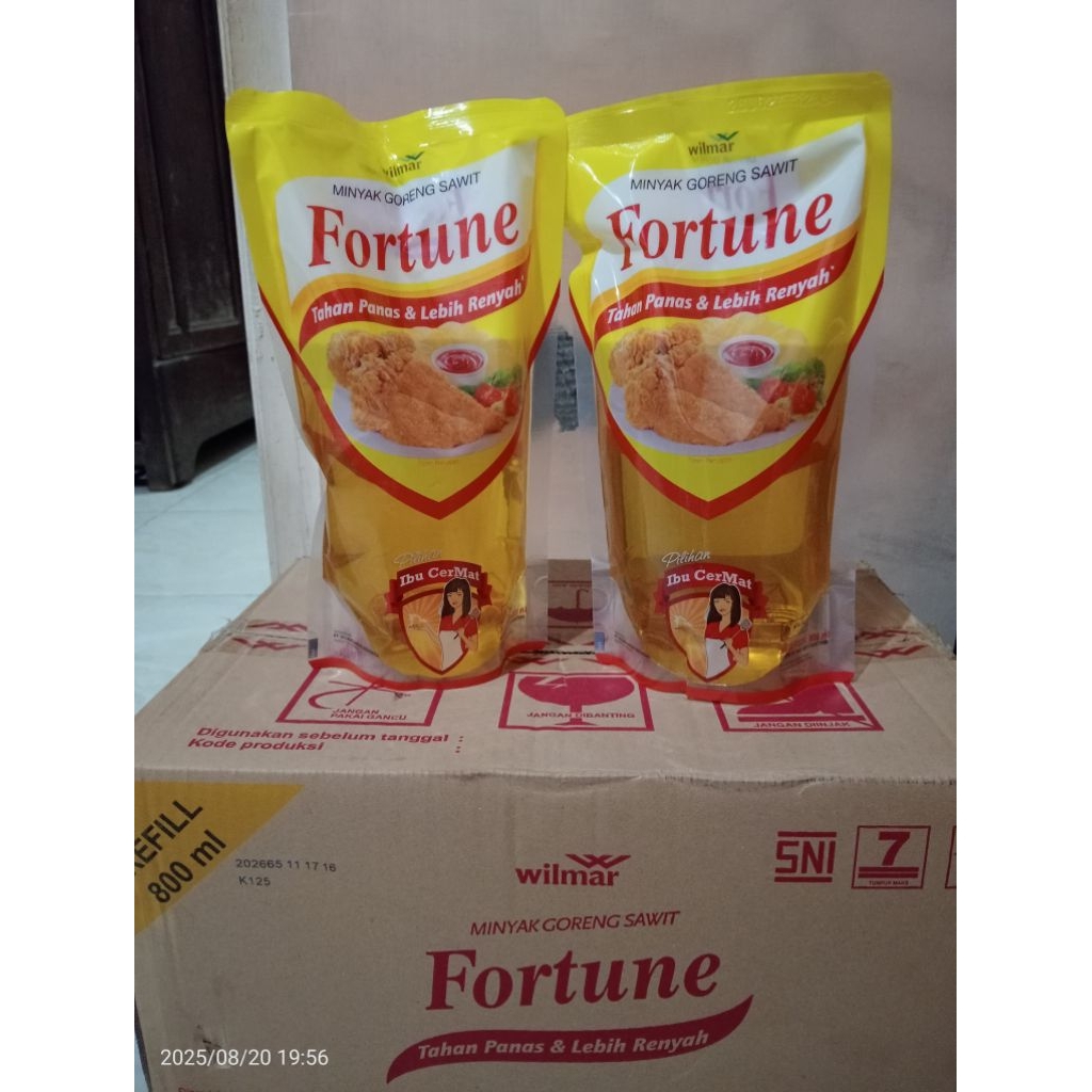 Jual Minyak Goreng FORTUNE refil 800 ml | Shopee Indonesia