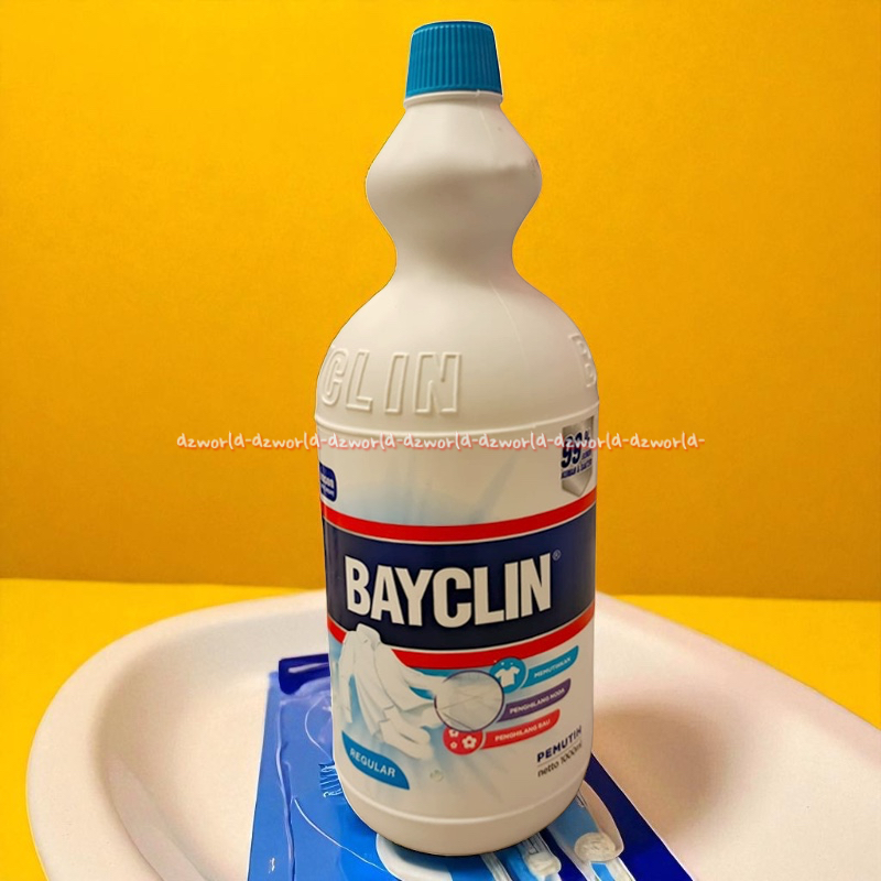 Jual Bayclin 5in1 Pemutih 1L Fresh Regular Cairan Pemutih Baju Pakaian ...