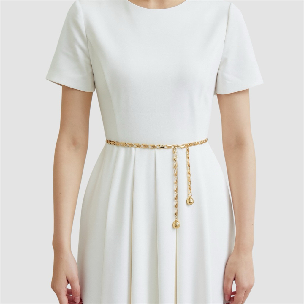 Jual Ikat Pinggang Wanita Rantai | Aksesoris Belt Wanita | Shopee Indonesia