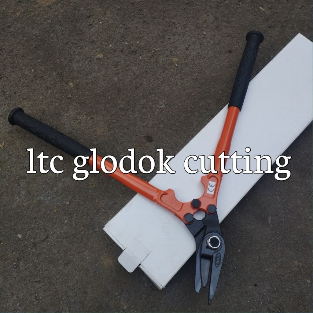 Jual tang gunting potong plat besi ybico asli 18 inch/steel strapping ...