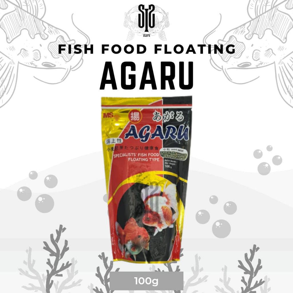 Jual Agaru Fish Food Floating (100g) | Shopee Indonesia