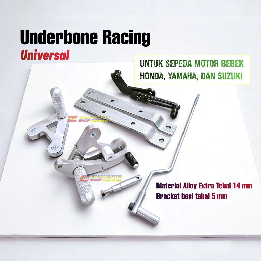 Jual Footstep Underbone Racing Universal motor bebek Pustep Underbon ...