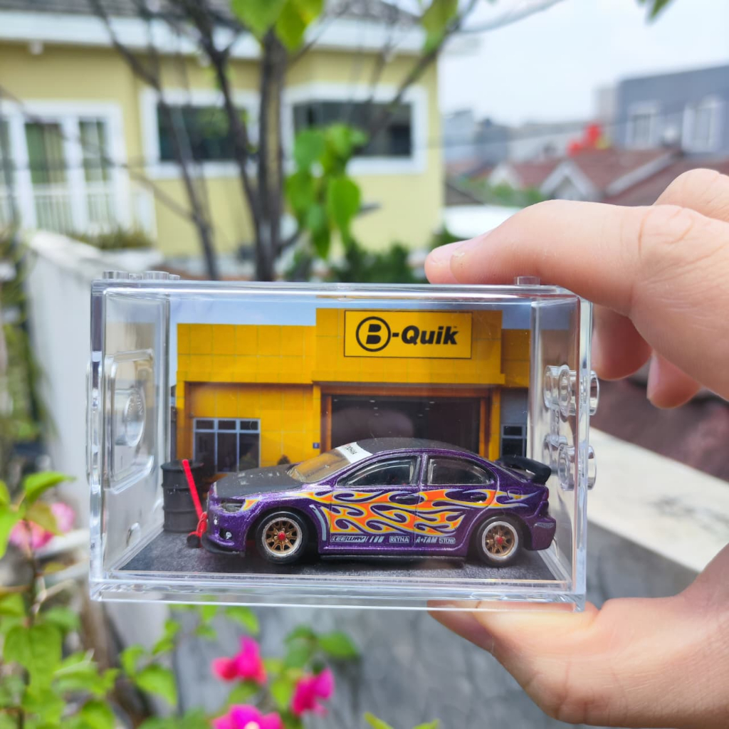 Jual DIORAMA DIECAST B-QUIK - MINI DIORAMA - DIORAMA MINI WITH ACRYLIC ...