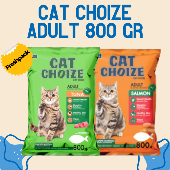 Jual Cat Choize ADULT / Dry Food Cat Choize 800 gr 800gr | Shopee Indonesia