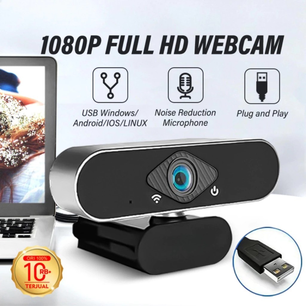 Jual Sinarcraft Webcam Laptop Pc 4K 1080P Full Hd Usb Kamera Laptop ...