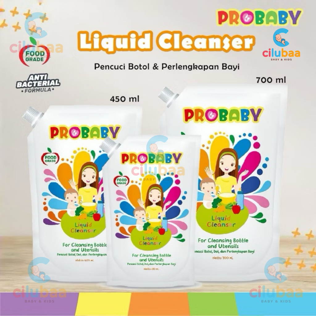 Jual PROBABY LIQUID CLEANSER PCH 450ml/ 700ML / POWDER CLEANSER BOX ...