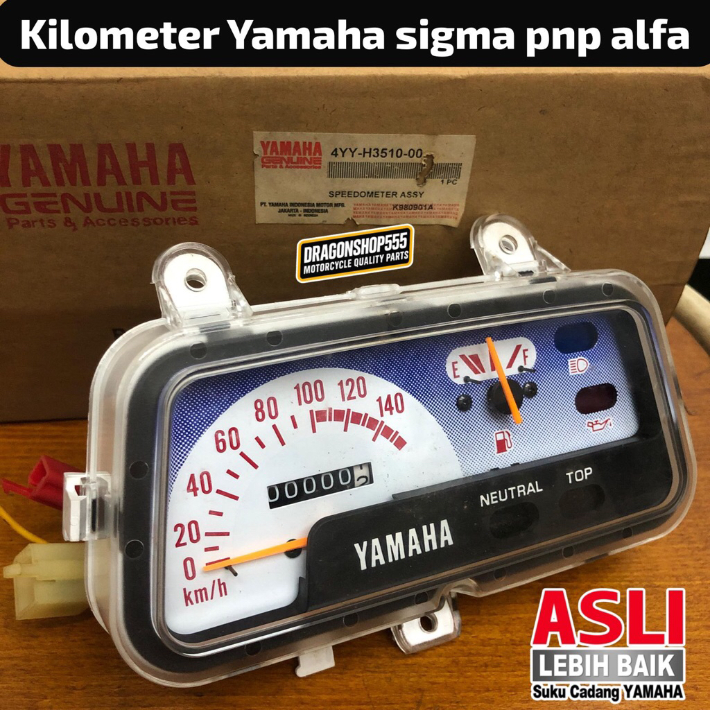 Jual SPEEDO SPEEDOMETER YAMAHA ALFA SIGMA ORIGINAL 4YY-H3510-00 ...