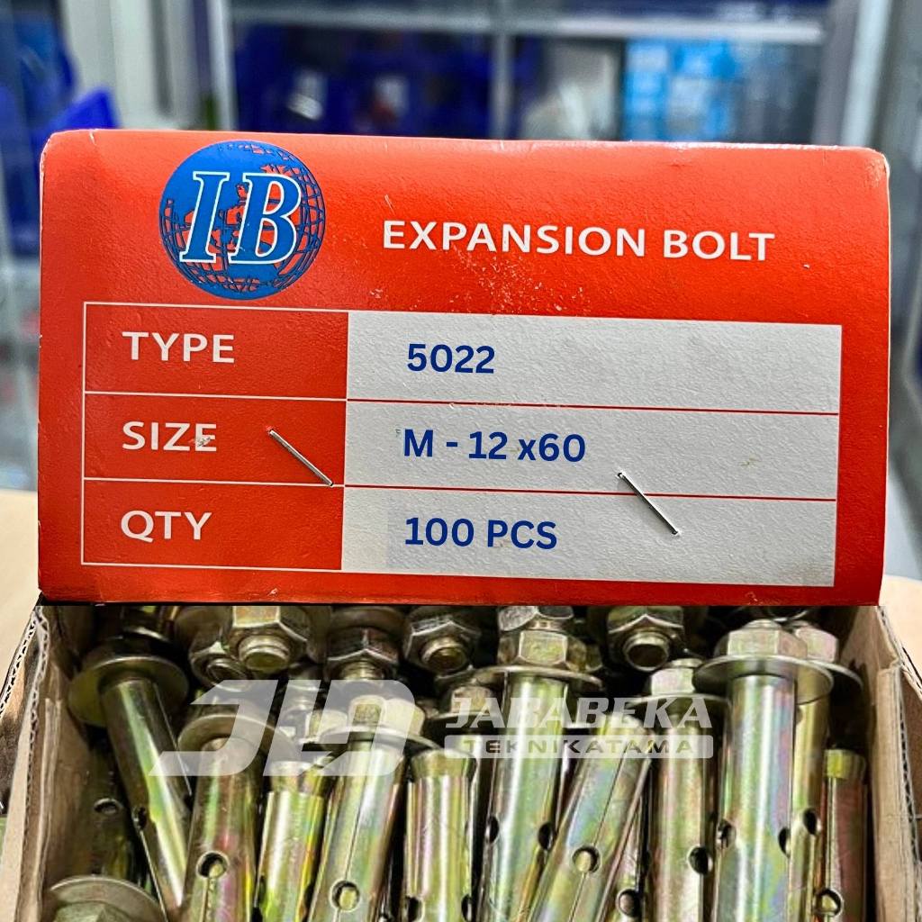 Jual Dynabolt M12 x 60 Tipe 5022 Kuning 6.0 CM 5022 Expansion Bolt 100 ...