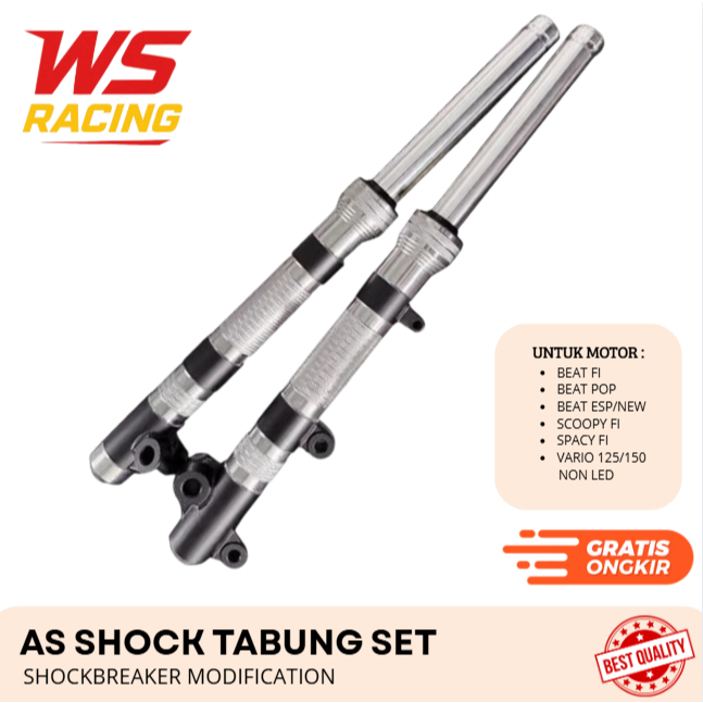 Jual SHOCKBREAKER MODIFIKASI VARIASI AS SHOCK DEPAN SET TABUNG VARIASI ...